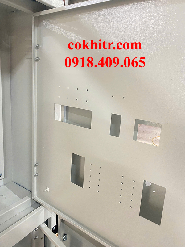 Tủ điện 2 lớp cánh chia ngăn 1200x650x300x1mm - Cơ khí TR